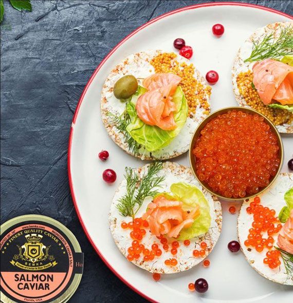 American Wild Salmon Caviar - Keta (Alaska)