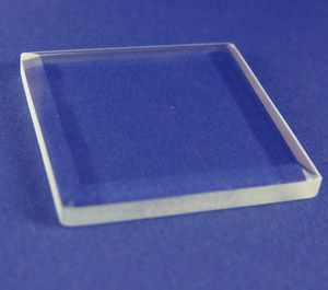 1/4" clear glass with 3/8" bevel