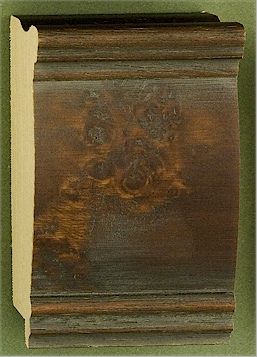 2 1/8" Antique Walnut Burl Picture Frame Moulding, Frame Molding MC779 ...