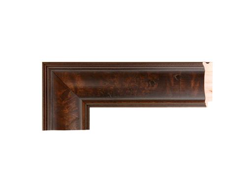 2 1/8" Veneer Walnut Picture Frame Moulding, Frame Molding. MO80961 ...