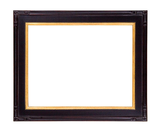 2" Black and Gold Gallery Frames size 12" x 18"