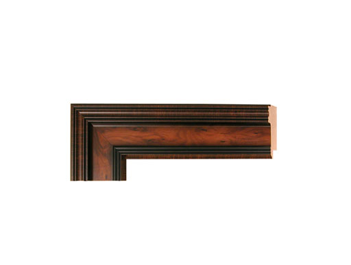 2" Walnut Picture Frame Moulding, Frame Molding. MO81047 Modern III