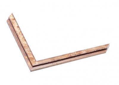3/4" Veneer Light Pecan Fillet Picture Frame Moulding