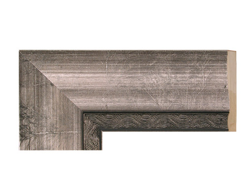 3 5/8" Pewter Picture Frame Moulding, Frame molding. MO80709 Gold IV