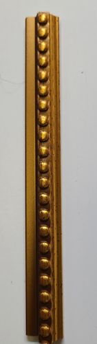 5/8" Gold Fillet Picture Frame Plastic Molding, Val core