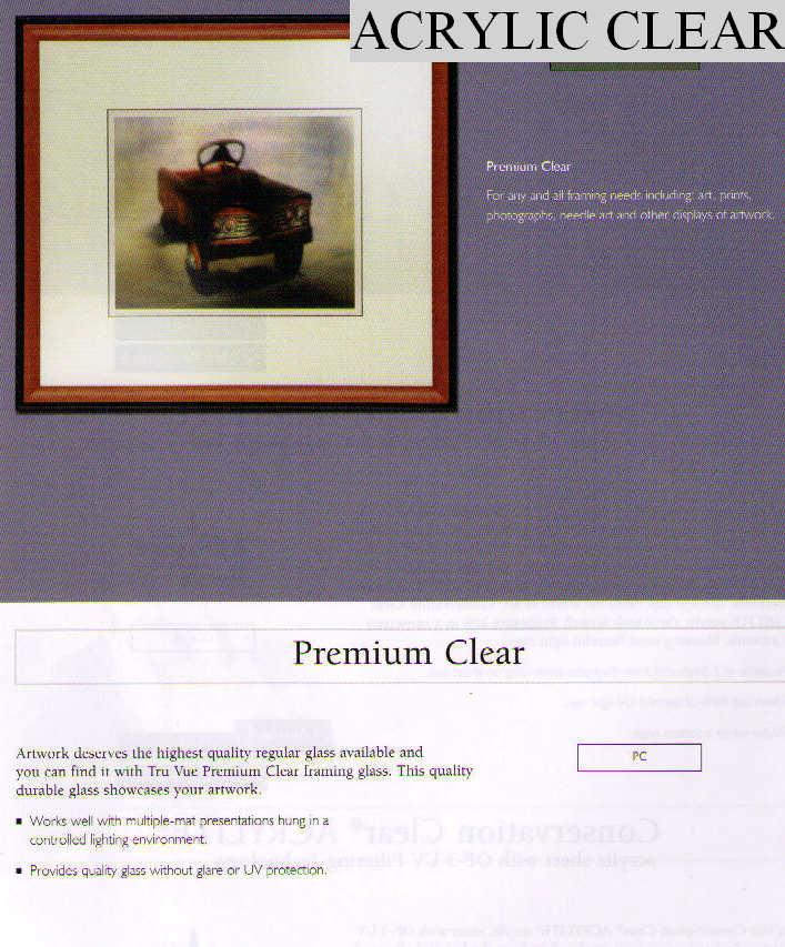 Acrylic Regular Art Glass