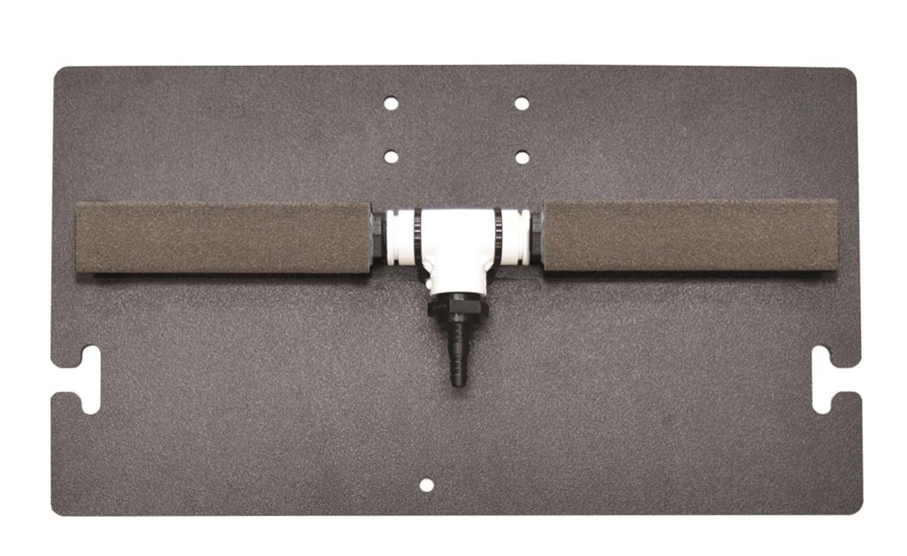 Air Diffuser Manifold Assembly - 2 x Alumina Airstone Diffusers - DM2-S
