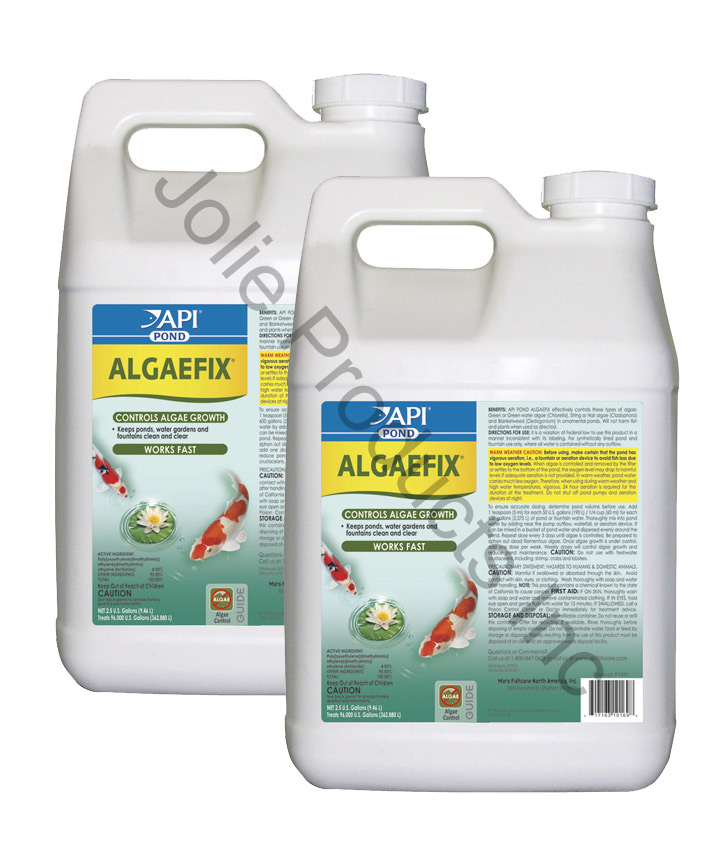 5 Gallons of AlgaeFix - #1 Selling Pond Algae Control - Special 2 x 2.5 ...