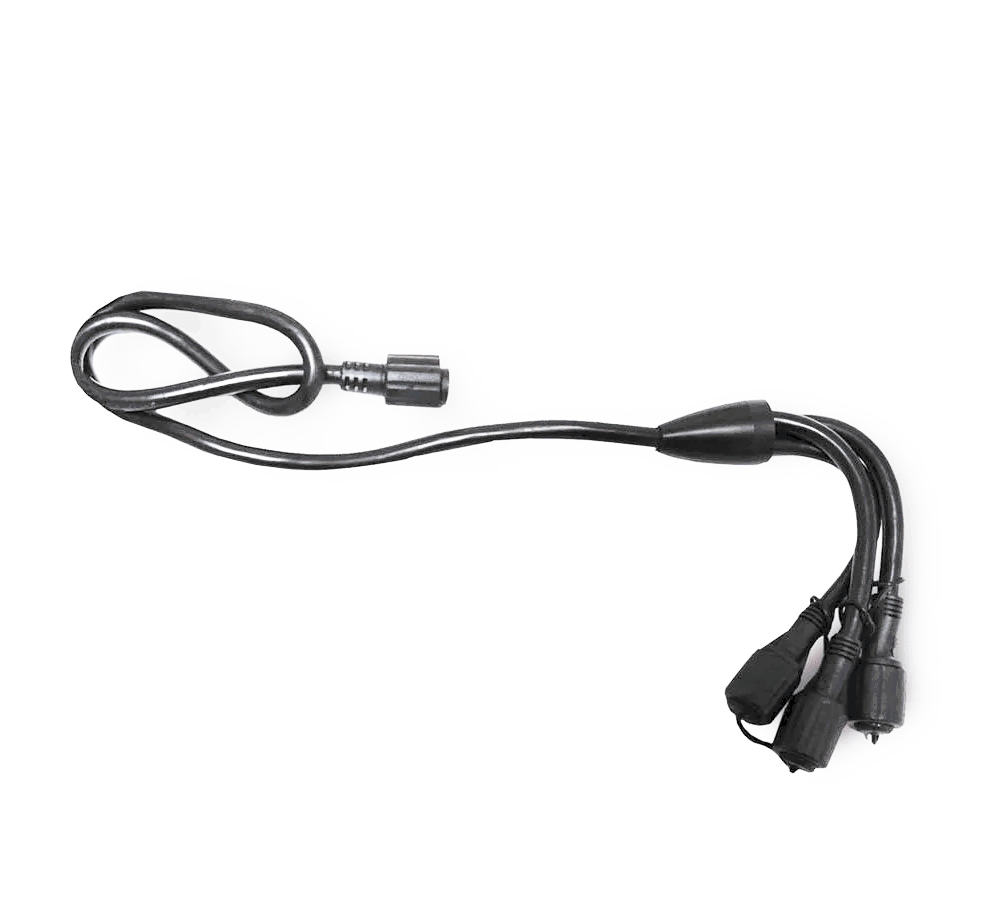 Anjon - 3-Way RGB (Color Changing) Splitter w/ 3' Cord - 3SPLIT-RGB