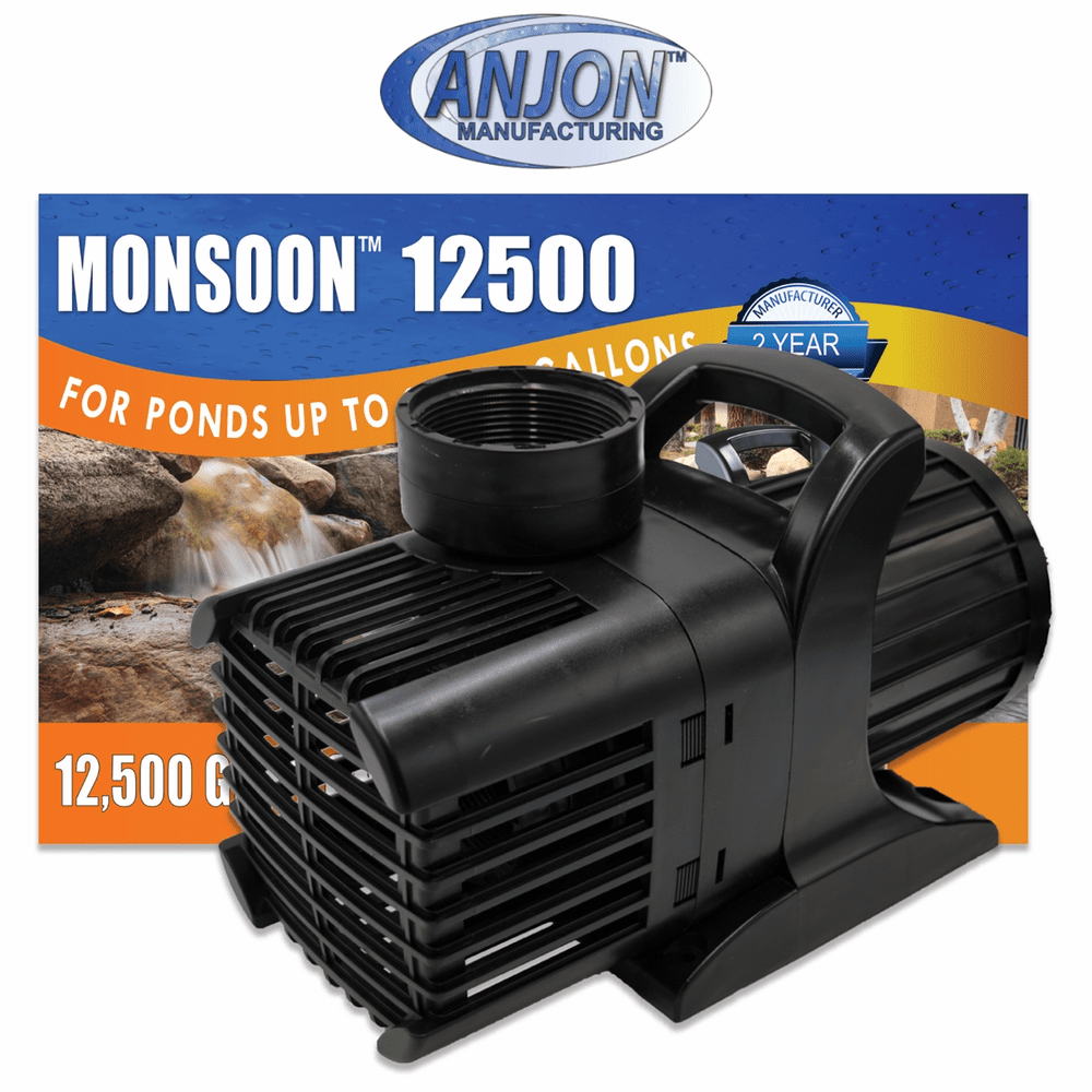 Anjon - Monsoon Pump - 12500 GPH - 30ft Cord