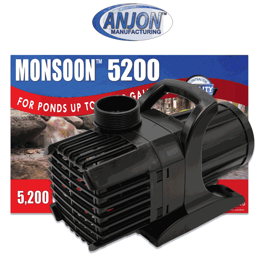 Anjon - Monsoon Pump - 5200 GPH - 30ft Cord