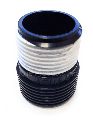 Aqua Retro - Replacement Part - Black Threaded Connector - Frog/Fish ...