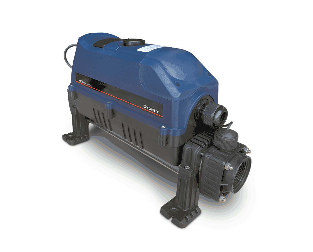 Elecro - Titanium Cygnet Evo 2 Inline - Pond Heater - 2 Kw - 115 Volts