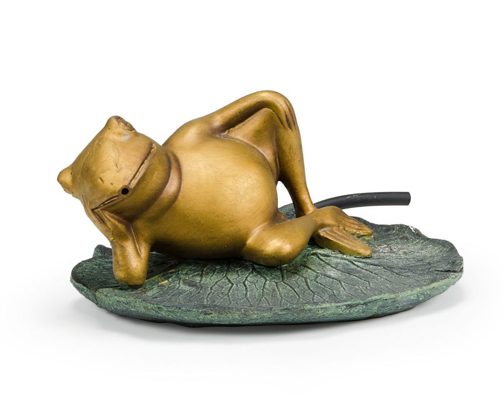 Aquascape - Lazy Frog on Lily Pad Spitter - 78311