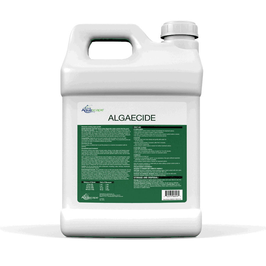 Aquascape - Liquid Algaecide - Algae Control - 2.5 Gallon - 96053