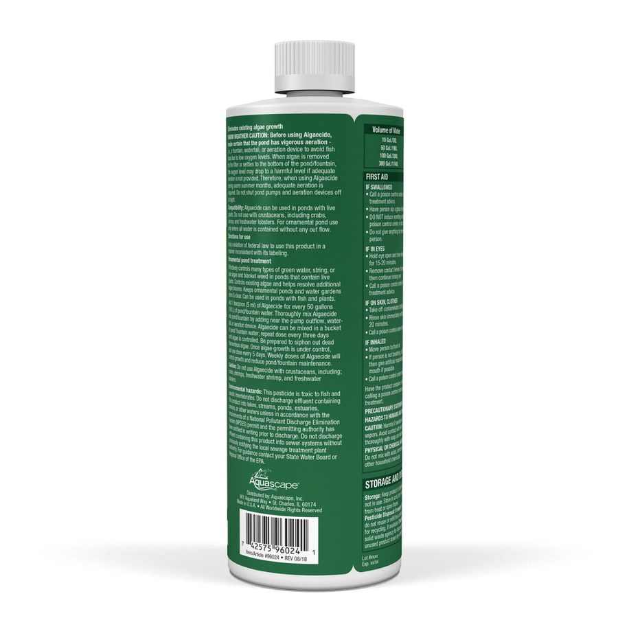 Aquascape - Liquid Algaecide - Algae Control - 946ml / 32oz - 96024