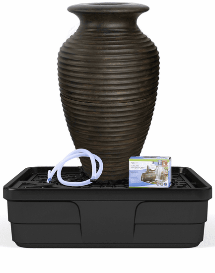 Aquascape - Medium Rippled Urn - Landscape Fountain Kit - 78271