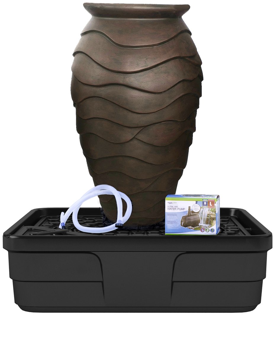 Aquascape - Medium Scalloped Urn - Landscape Fountain Kit - 78270