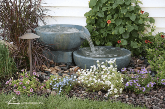 Spillway Bowl Aquascape Spillway Basin - Iron Ore - 40 - Webb's Water ...