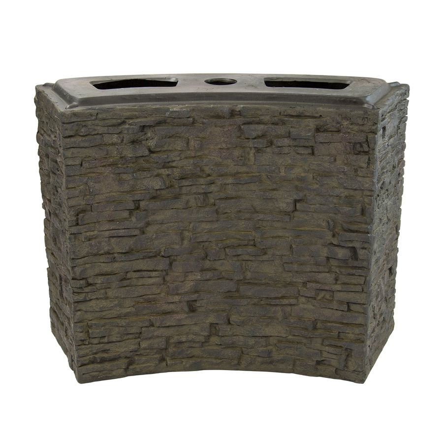 Aquascape - Stacked Slate Spillway Wall - 32" Landscape Fountain Kit ...