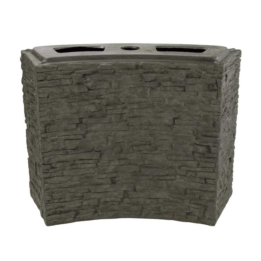 Aquascape - Stacked Slate Spillway Wall - 32" Landscape Fountain Kit ...