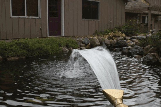 Bronze Narrow Fan Jet Nozzle - 1" Inlet - FJ1N