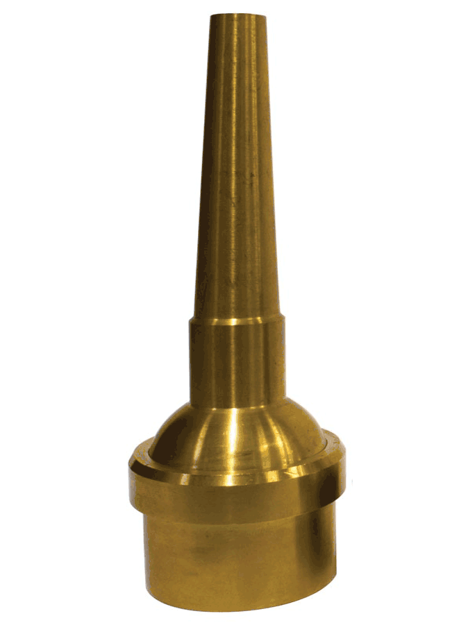 Bronze Smooth Jet Nozzle Tapered - 1-1/2" Female Threads - SJN150