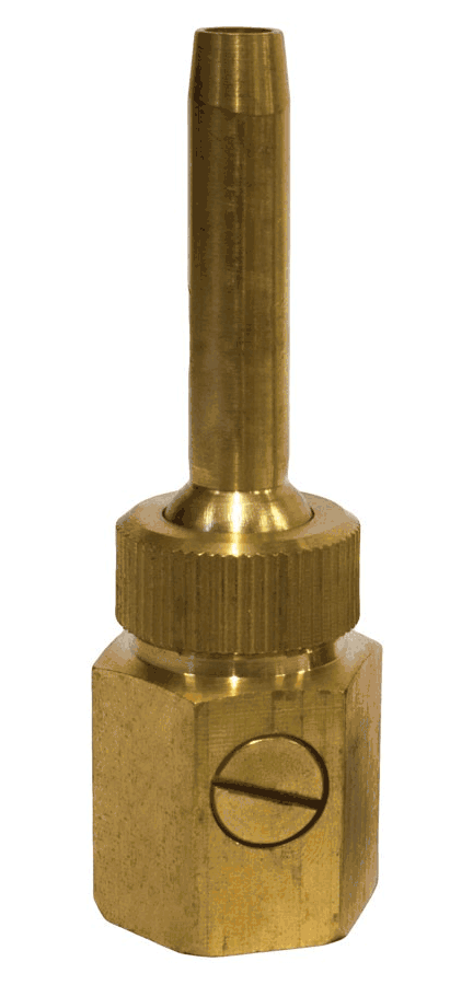 Bronze Smooth Jet Nozzle w/ Built in Flow Adjustment - 3/4" Female ...