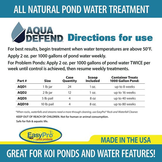 EasyPro - Aqua Defend 1 lb Jar - AQD1