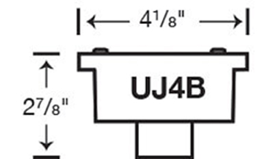 EasyPro - Bronze Underwater Junction Box - 4 ports with 1in bottom ...