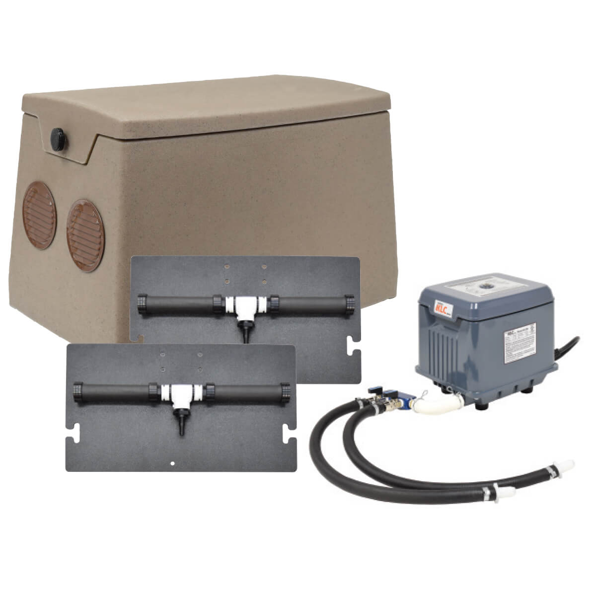 EasyPro - Diffused Aeration De-icing Kits - Shallow Water - Docks up to ...