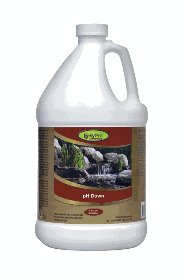 EasyPro - pH Down - 128 fl oz (1 gallon) - treats 76,800 gallons - EPHD128