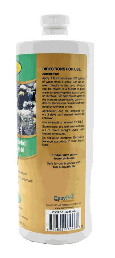 EasyPro - Rock & Waterfall Cleaner - Liquid - 32 fl oz - OXYL32