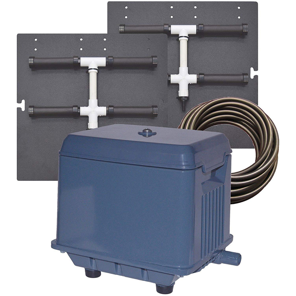 EasyPro - Shallow Water - Linear Diaphragm Aeration Kit - Double ...