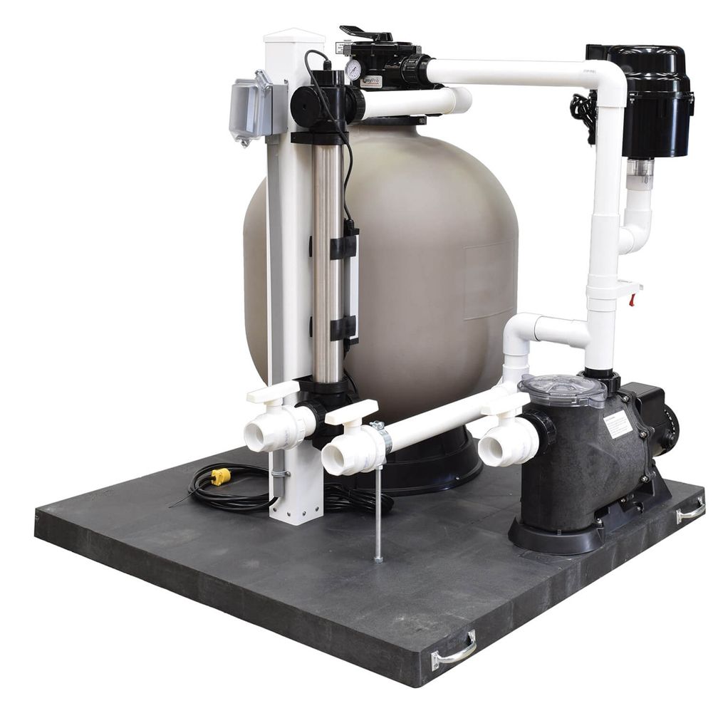 EasyPro - Complete Skid Mount Filtration system - up to 10000 gallons ...