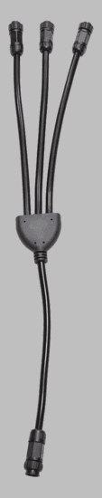 EasyPro - Splitter for 5 pin low voltage RGBW LED systems - 1 x 3 with ...