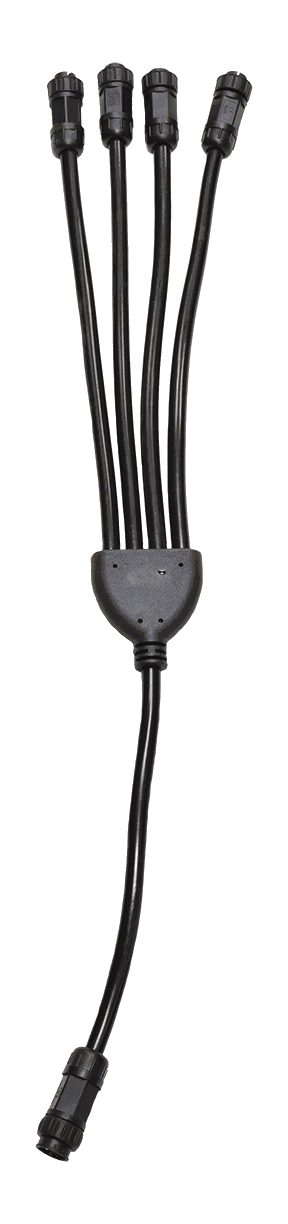 EasyPro - Splitter for 5 pin low voltage RGBW LED systems - 1 x 4 with ...