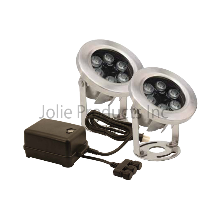 EasyPro - Stainless Steel LED Submersible Light Kit - Warm White - 9 ...