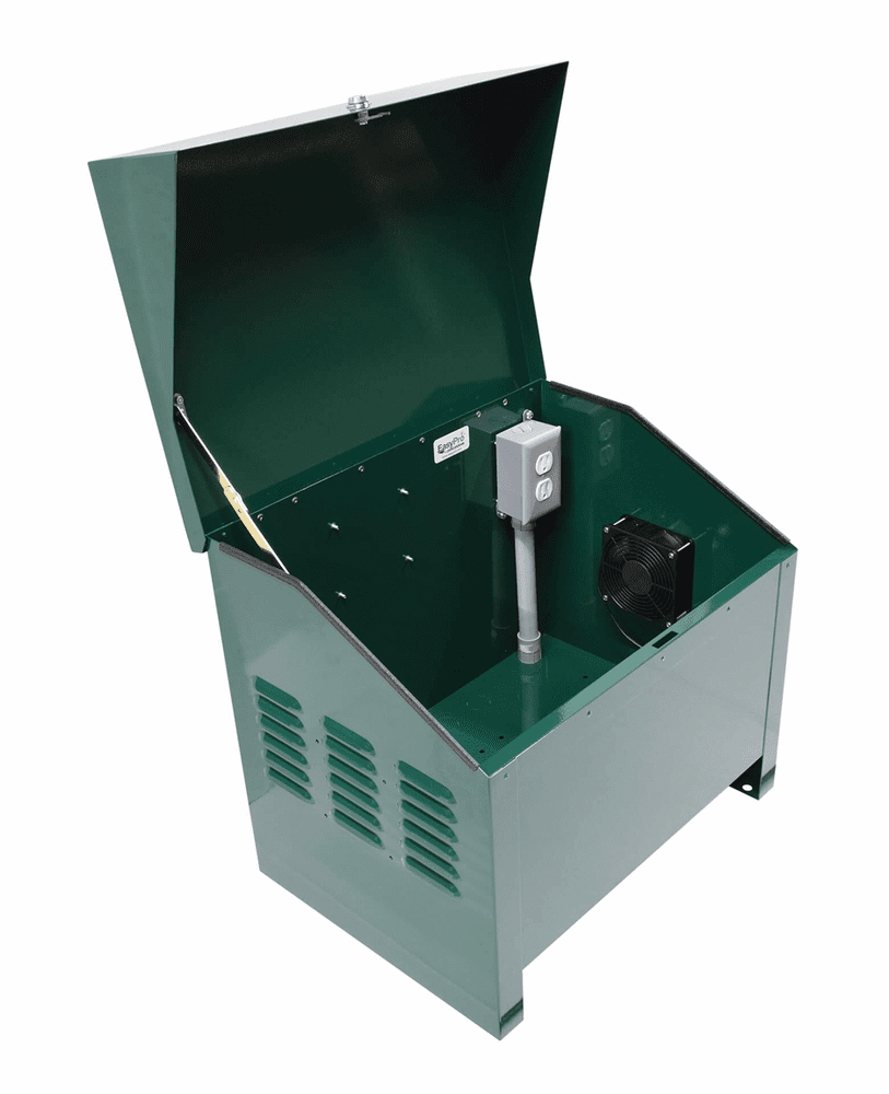EasyPro - Weatherproof Lockable Steel Cabinet for Aeration Compressors ...