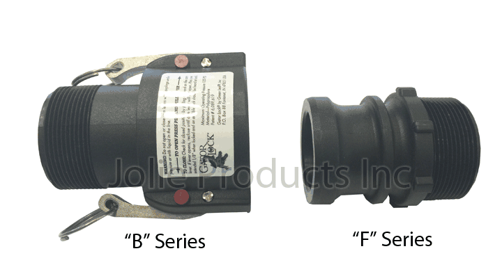 Gator Lock (B) Series - Female Adapter - 2" Male Thread - Locking