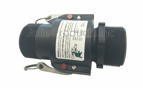 Gator Lock (B) Series - Female Adapter - 2" Male Thread - Locking