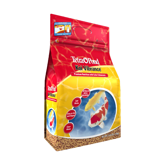 Koi Vibrance - Floating Koi Sticks - 2.42Lbs - (1100g) (Red) - 16485