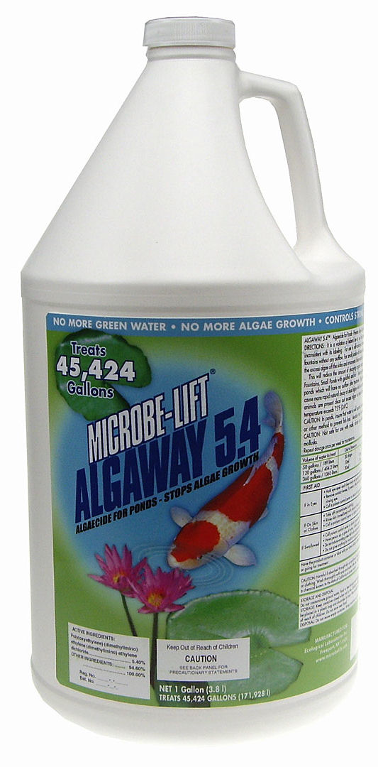 Microbe-Lift - Algaway 5.4 - Algae Control - 128 oz (Gallon) Bottle