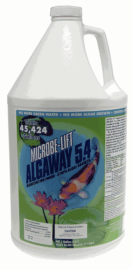 Microbe-Lift - Algaway 5.4 - Algae Control - 128 oz (Gallon) Bottle