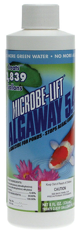 Microbe-Lift - Algaway 5.4 - Algae Control - 8 oz Bottle
