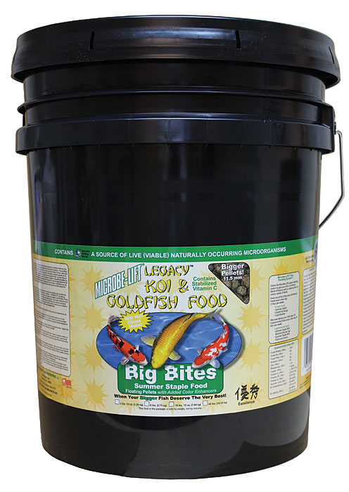 Microbe-Lift - Big Bites Koi Food - Bucket - 16lbs 12oz