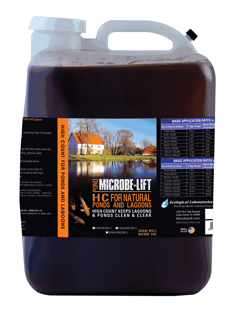 Microbe-Lift HC - High-Count Beneficial Bacteria for Ponds and Aquaculture