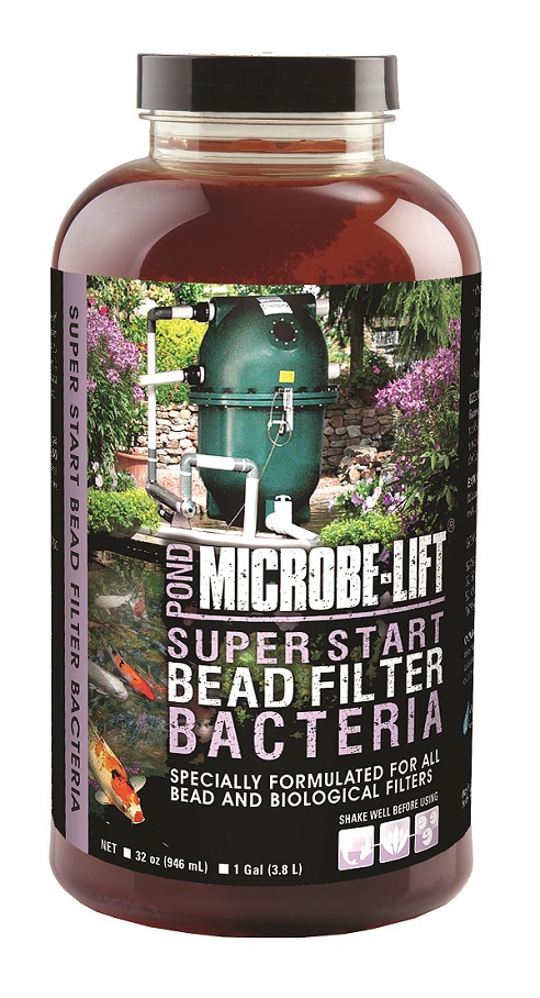 Microbe-Lift Super Start - Bead Filter Bacteria - 32oz Bottle