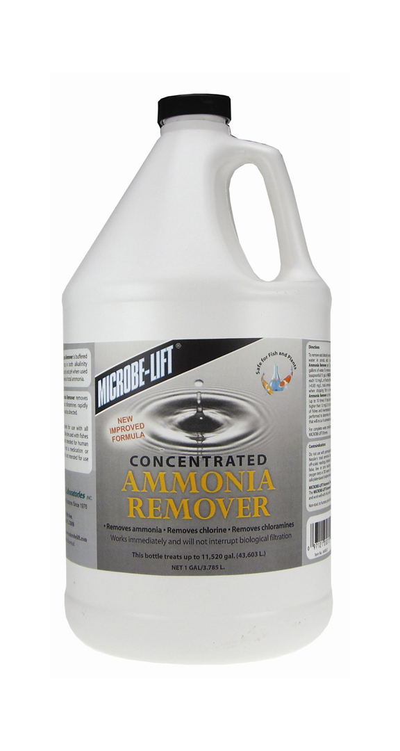 Microbe-Lift - Concentrated Ammonia Remover - 1 Gallon Bottle