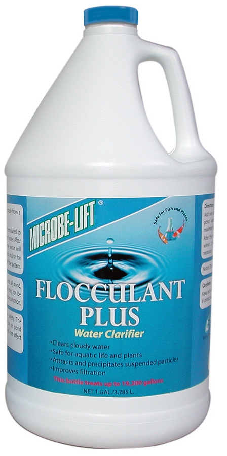 Microbe-Lift Flocculant Plus - Treats up to 128,000 Gallons - 1 Gallon ...